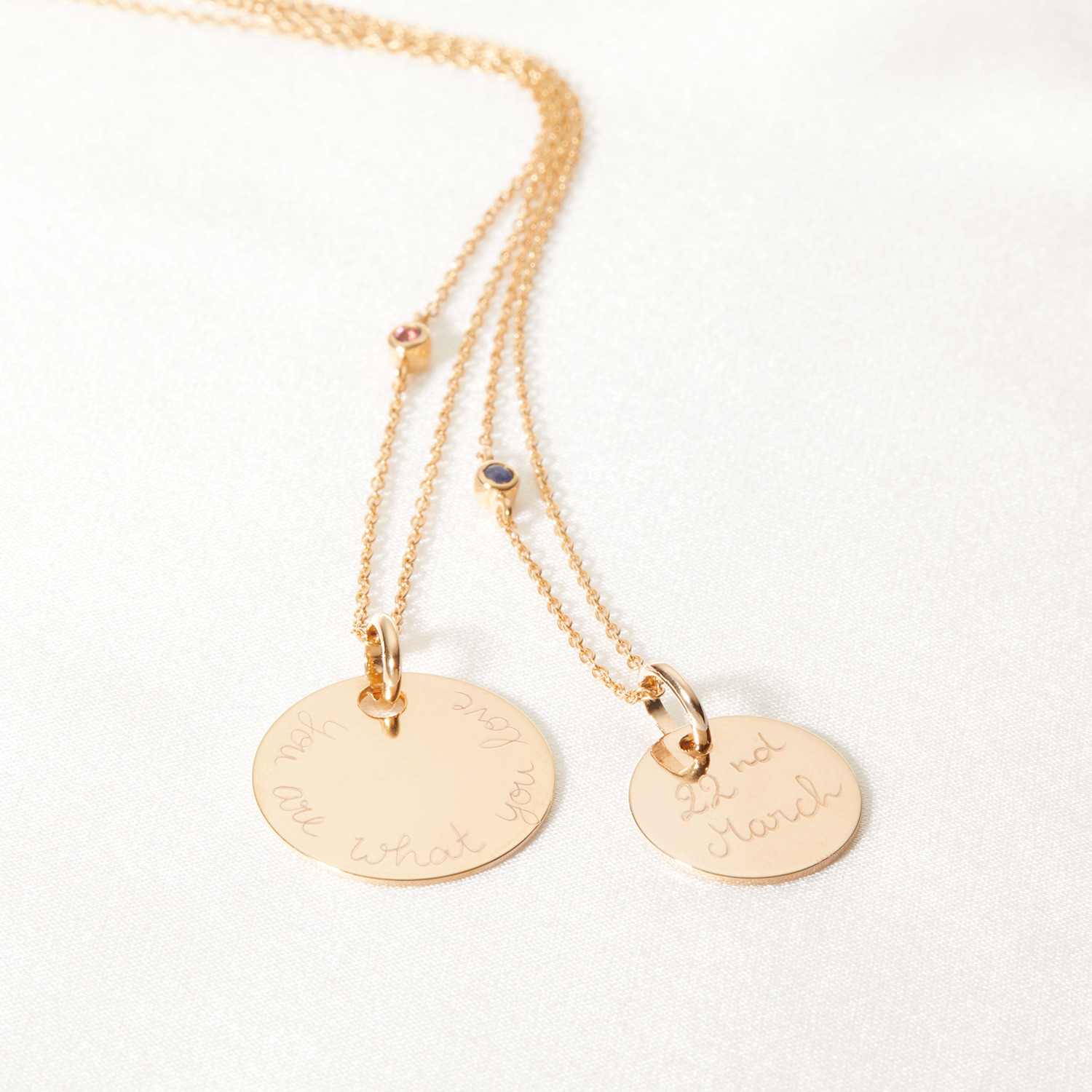 Birthstone Chains | Merci Maman