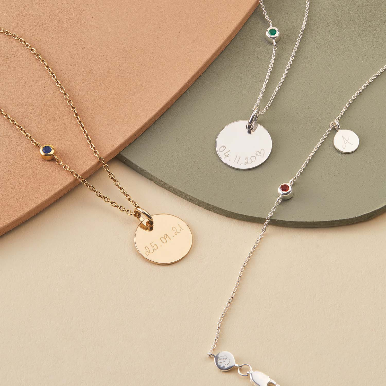 Birthstone Chains | Merci Maman