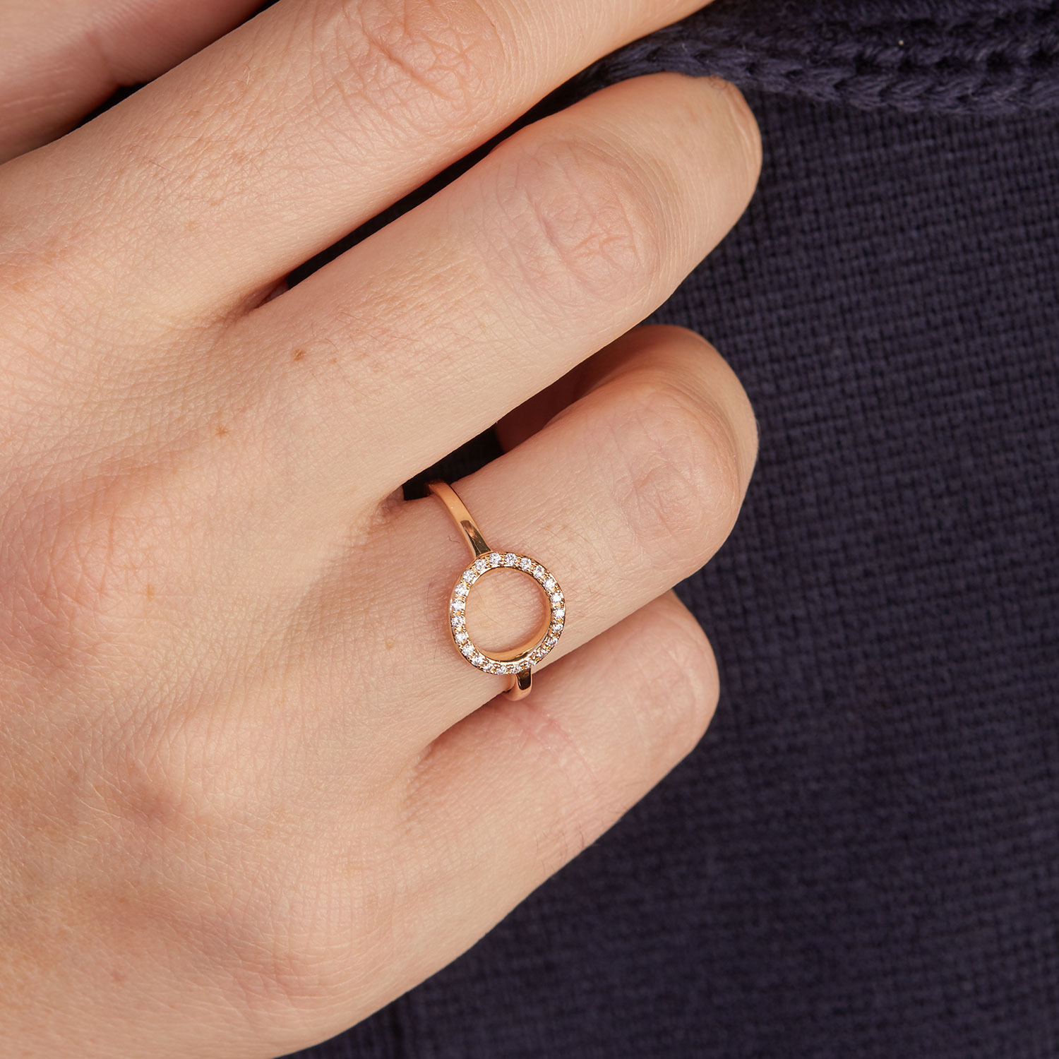 Crystal Eternity Ring | Merci Maman