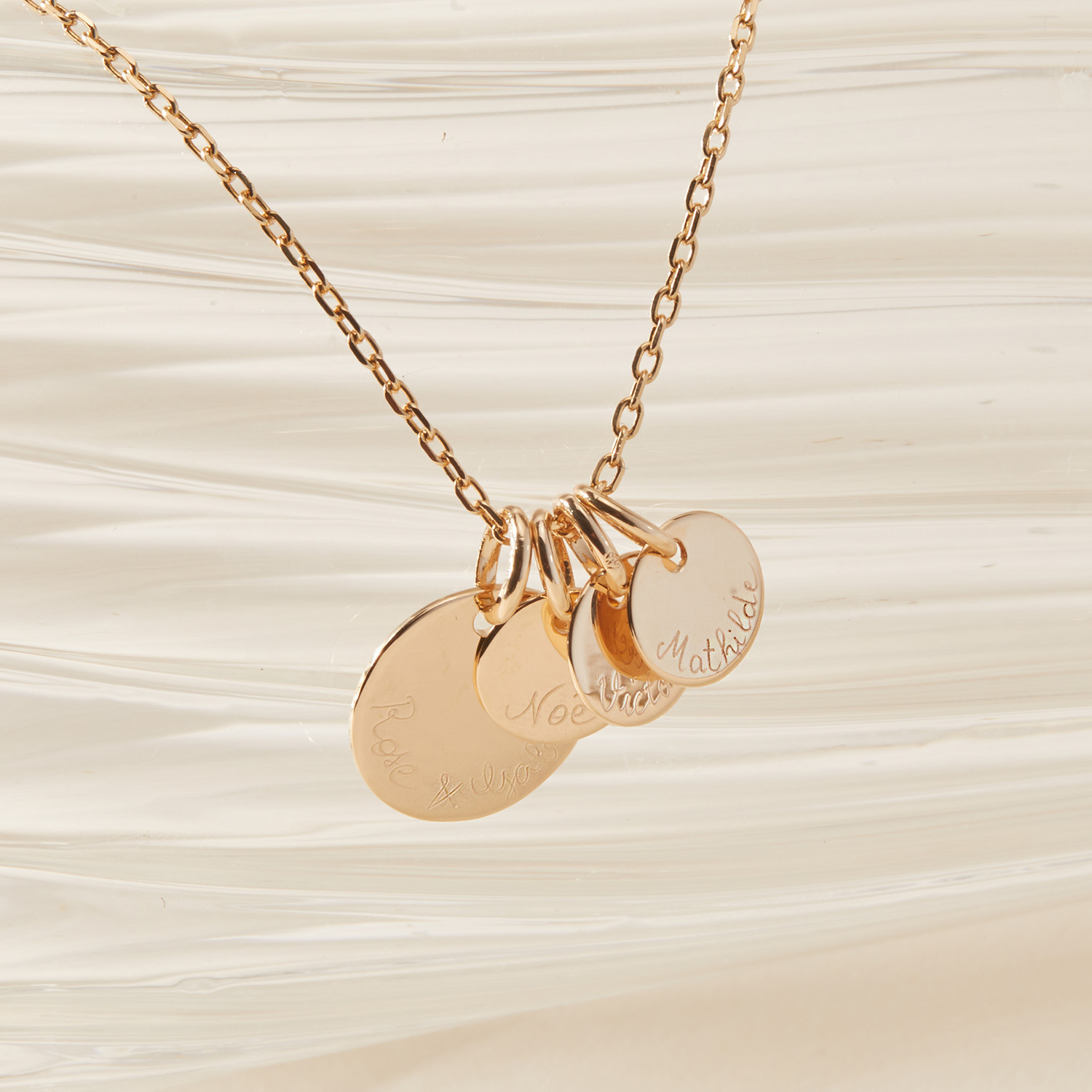 Personalised Family Name Necklace | Merci Maman