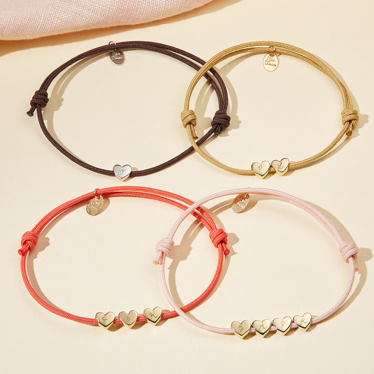 Bracelet Cœur personnalisé | Merci Maman