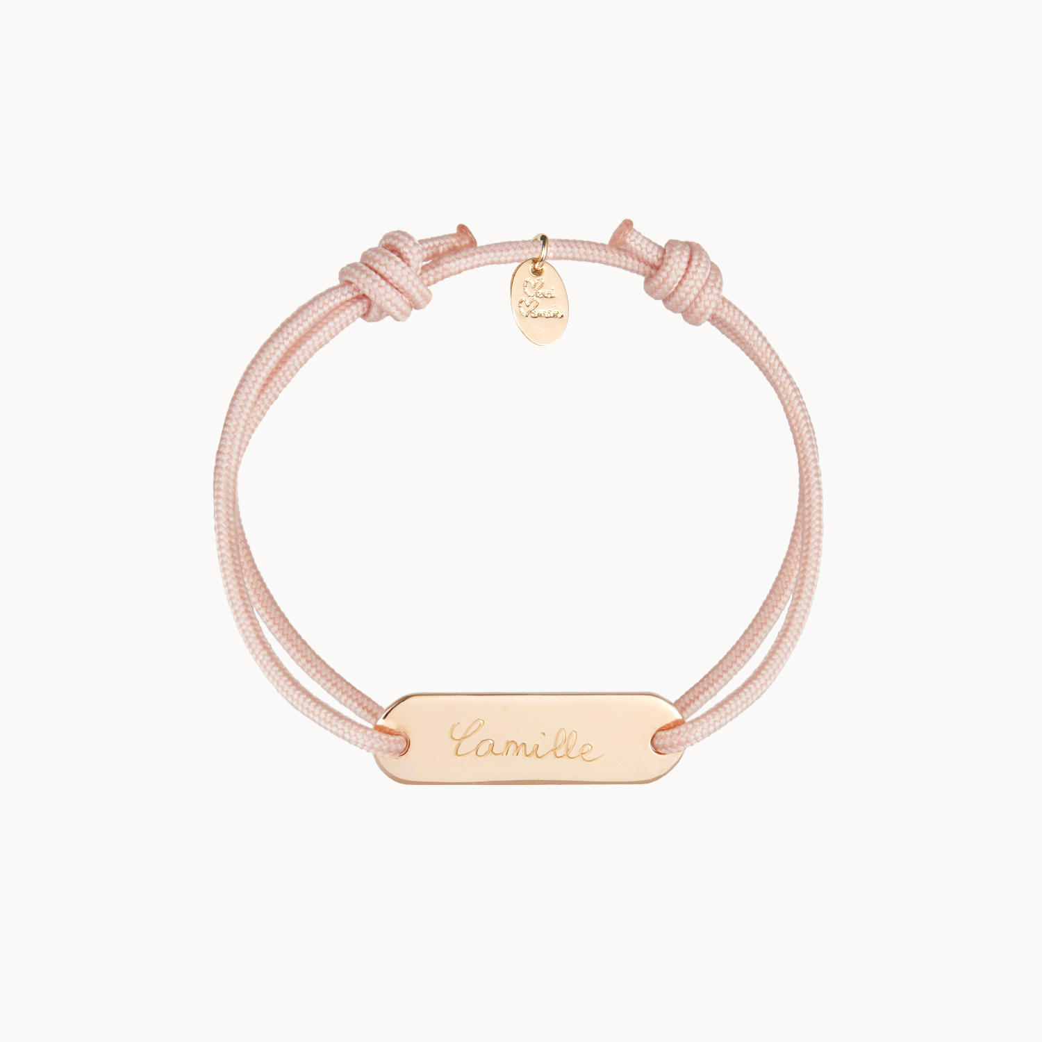 Personalised Mini Identity Bracelet | Merci Maman