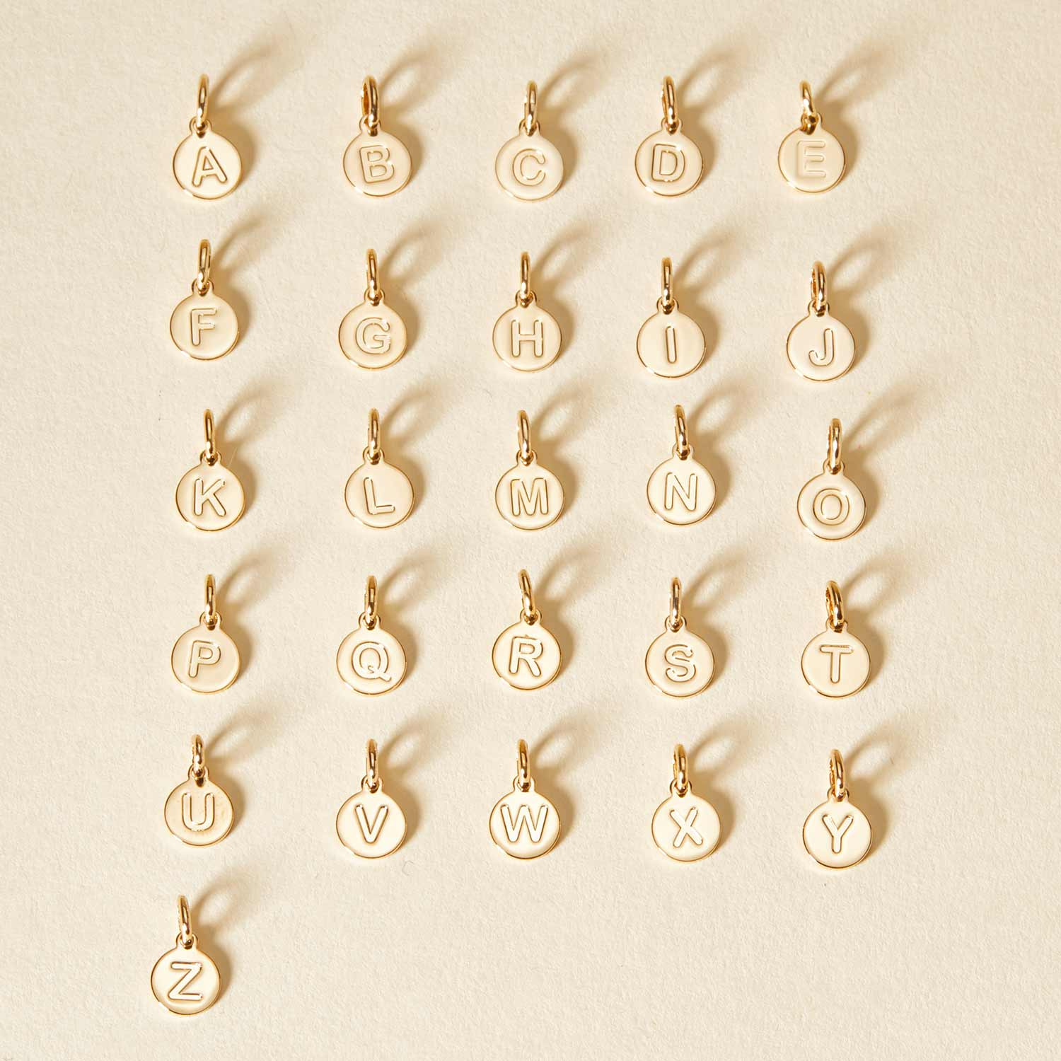 Collier Personnalisé Pendentif Lettre | Merci Maman