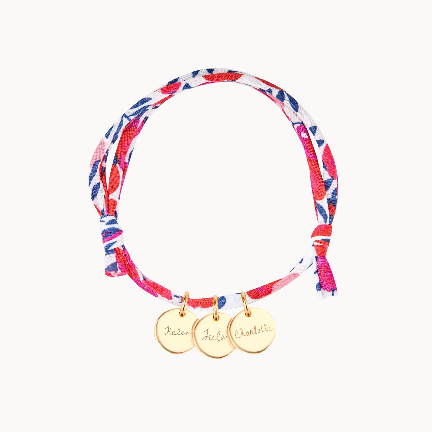 Personalisiertes Liberty Namensarmband | Merci Maman