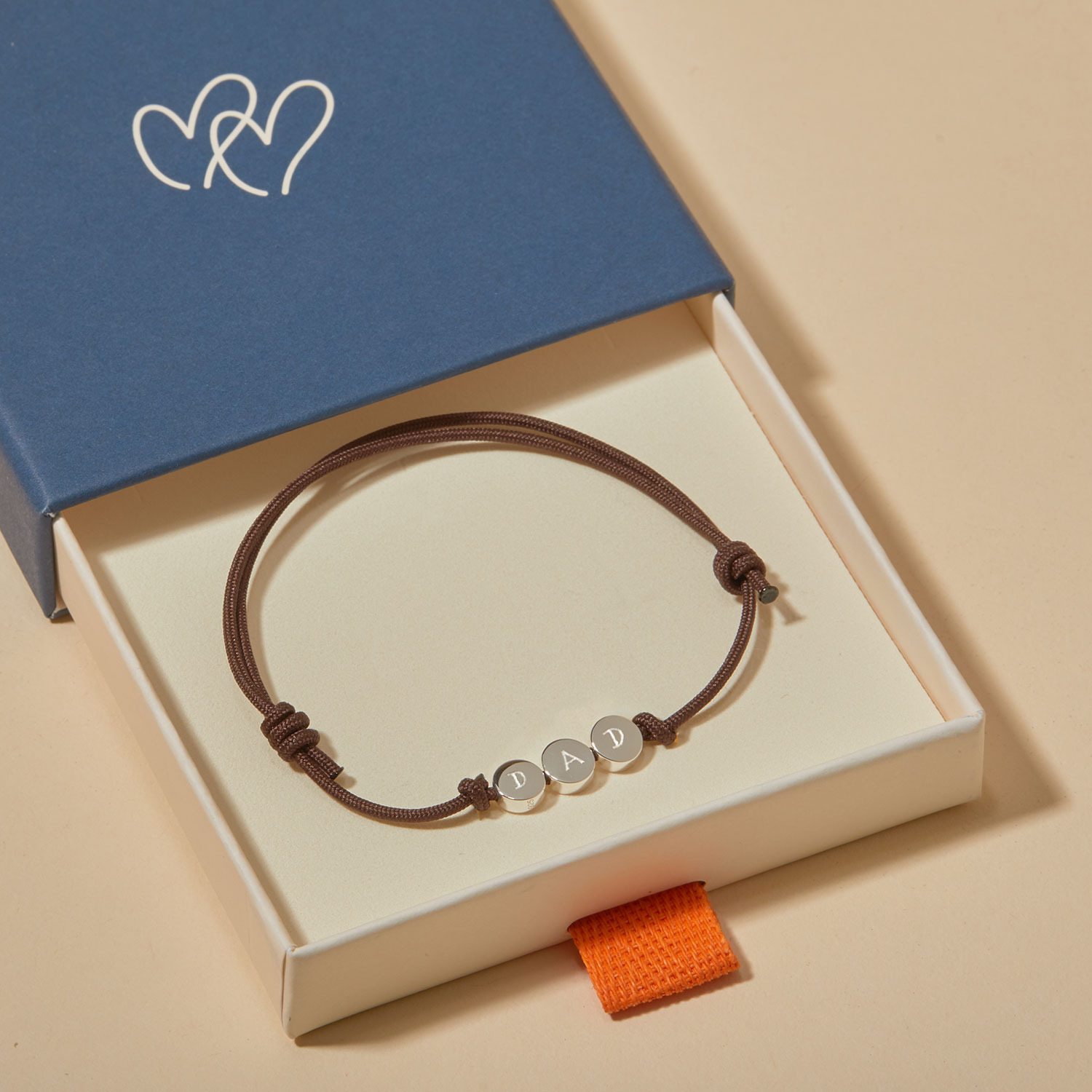 Bracelet personnalisé Bulle pour homme | Merci Maman