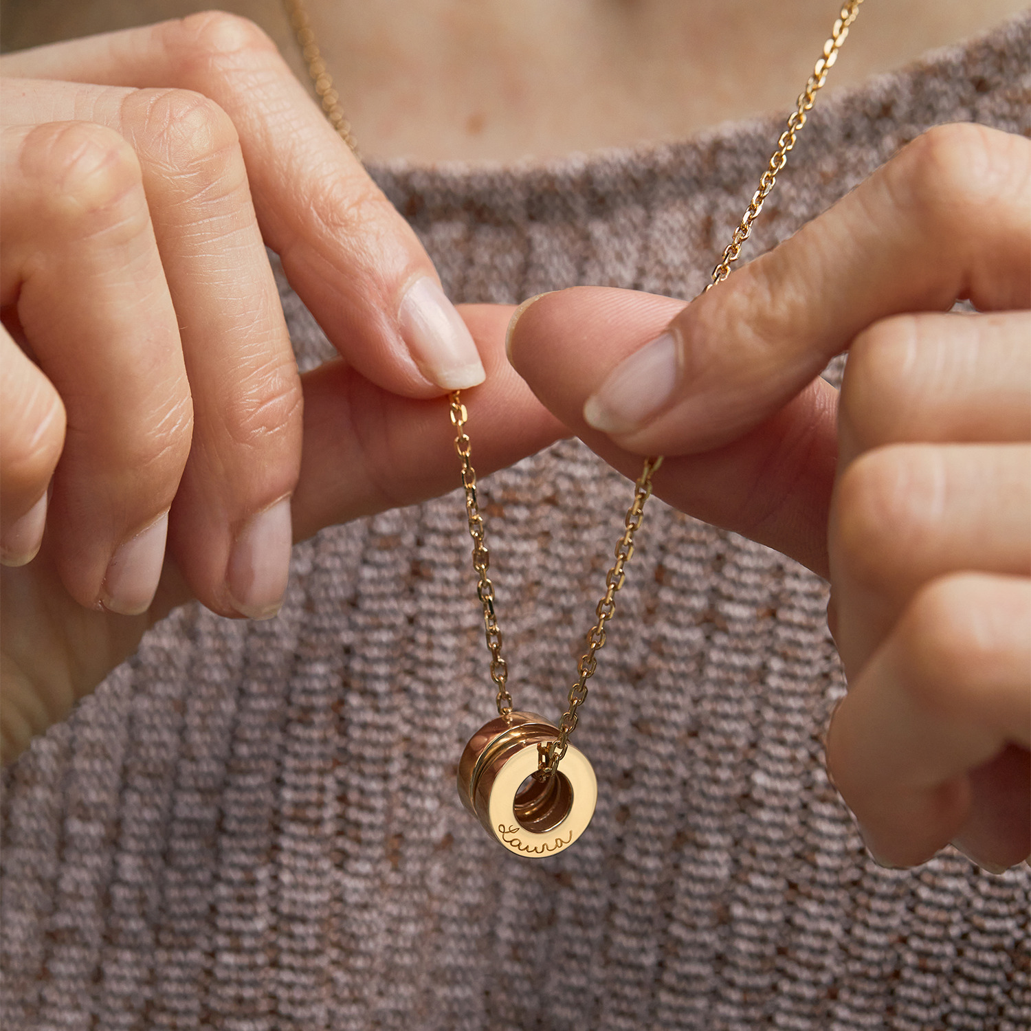 Personalised Unity Necklace | Merci Maman