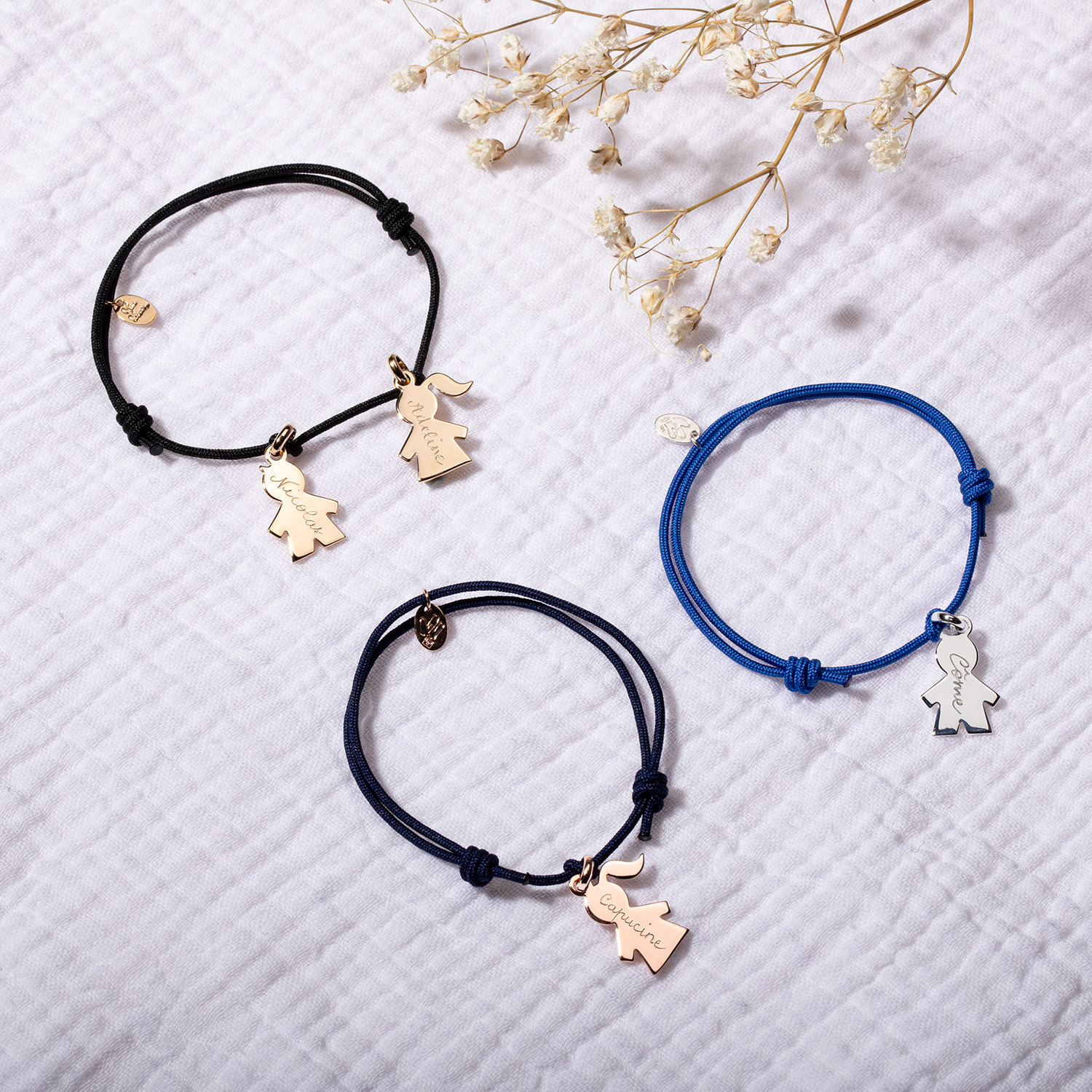 Personalised Family Bracelet | Merci Maman