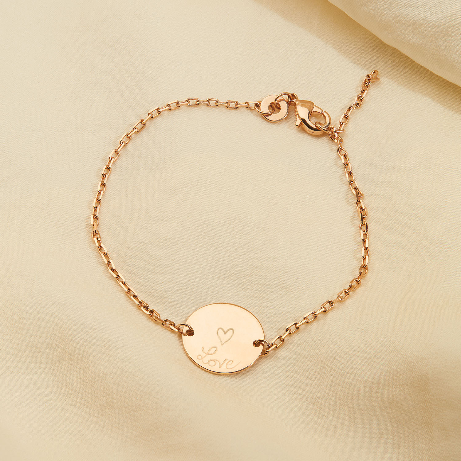 Personalised Pastille Chain Bracelet | Merci Maman