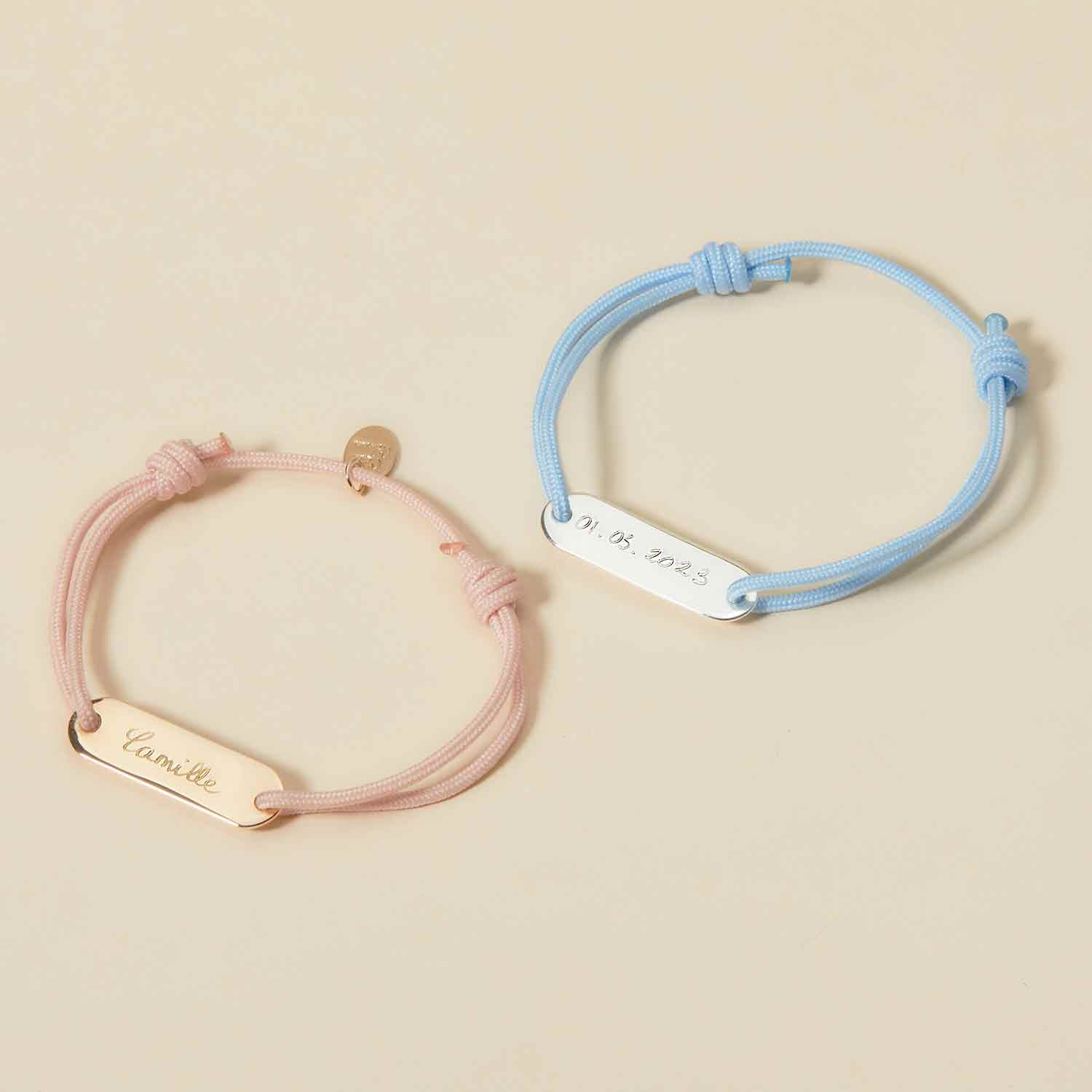 Personalised Mini Identity Bracelet | Merci Maman