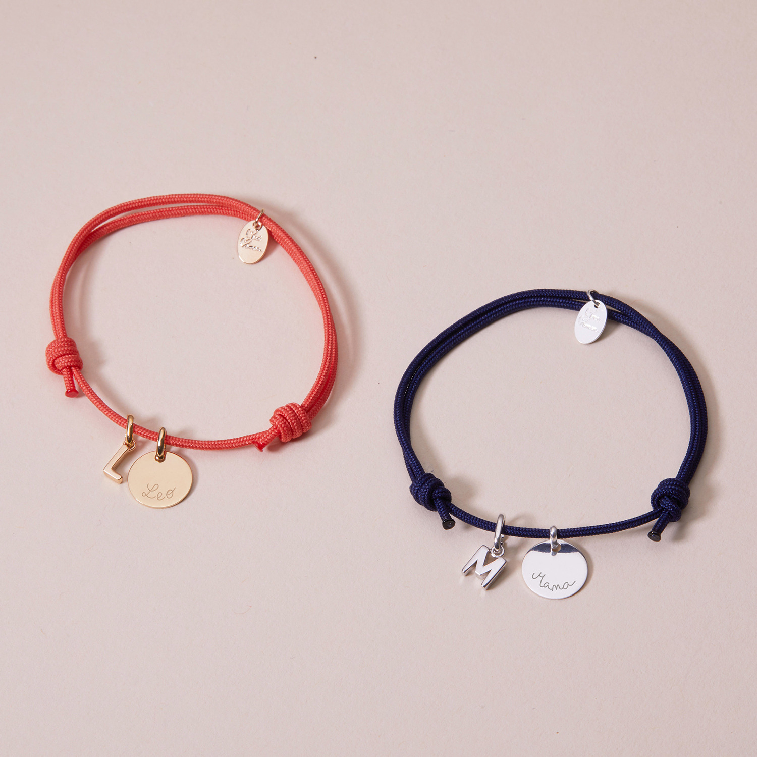 Personalised Mini Alphabet Bracelet | Merci Maman