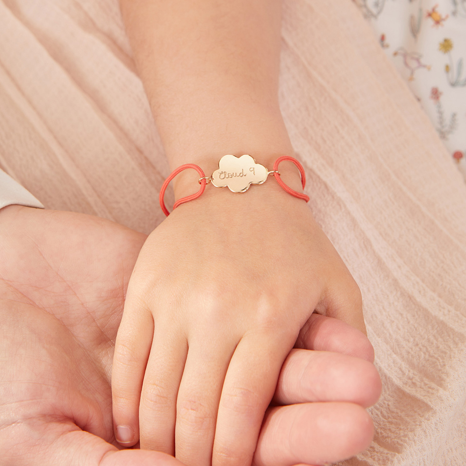 Personalised Cloud Bracelet | Merci Maman