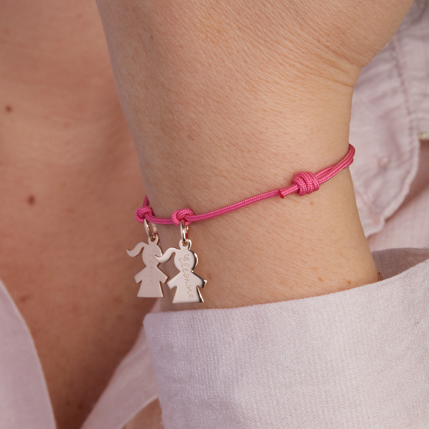 Personalised Mini Family Bracelet | Merci Maman