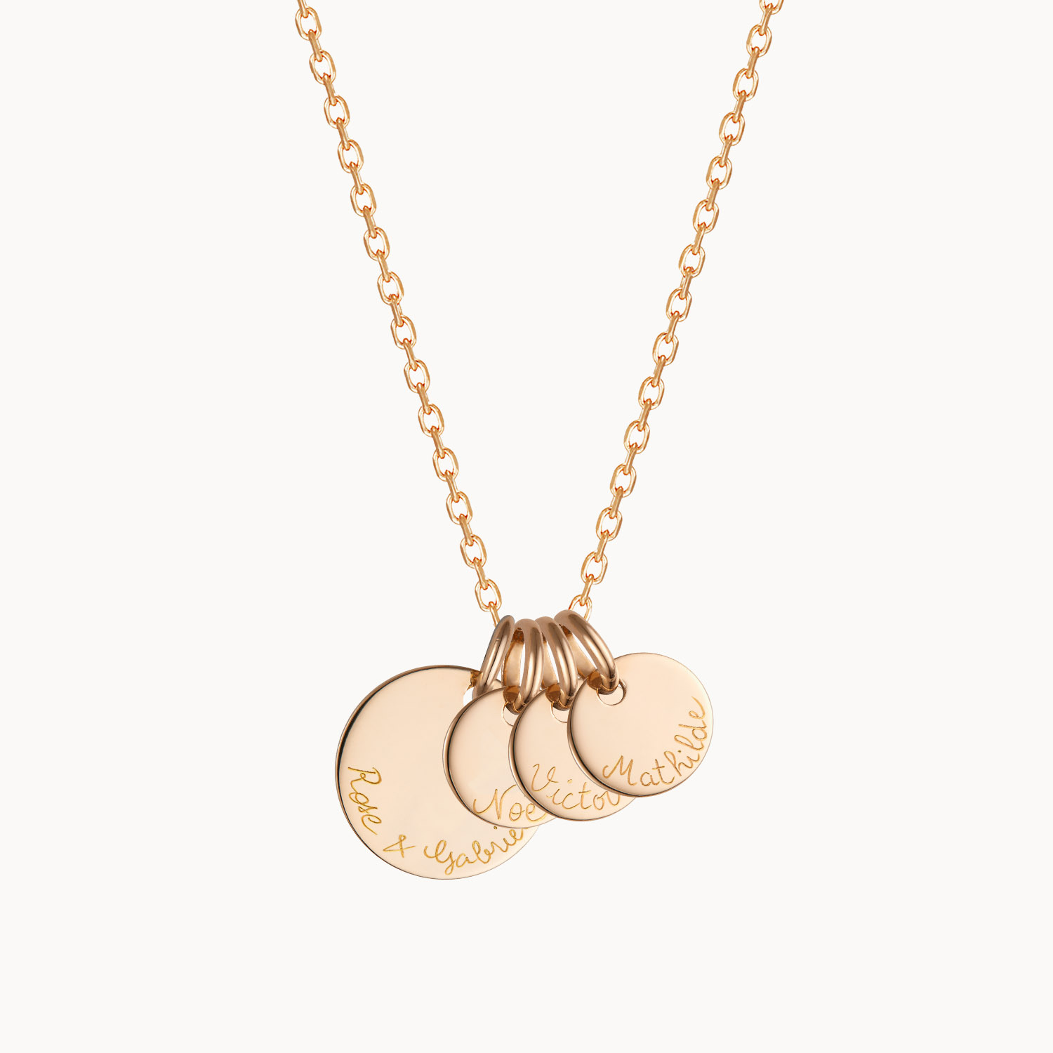 Personalised Family Name Necklace | Merci Maman