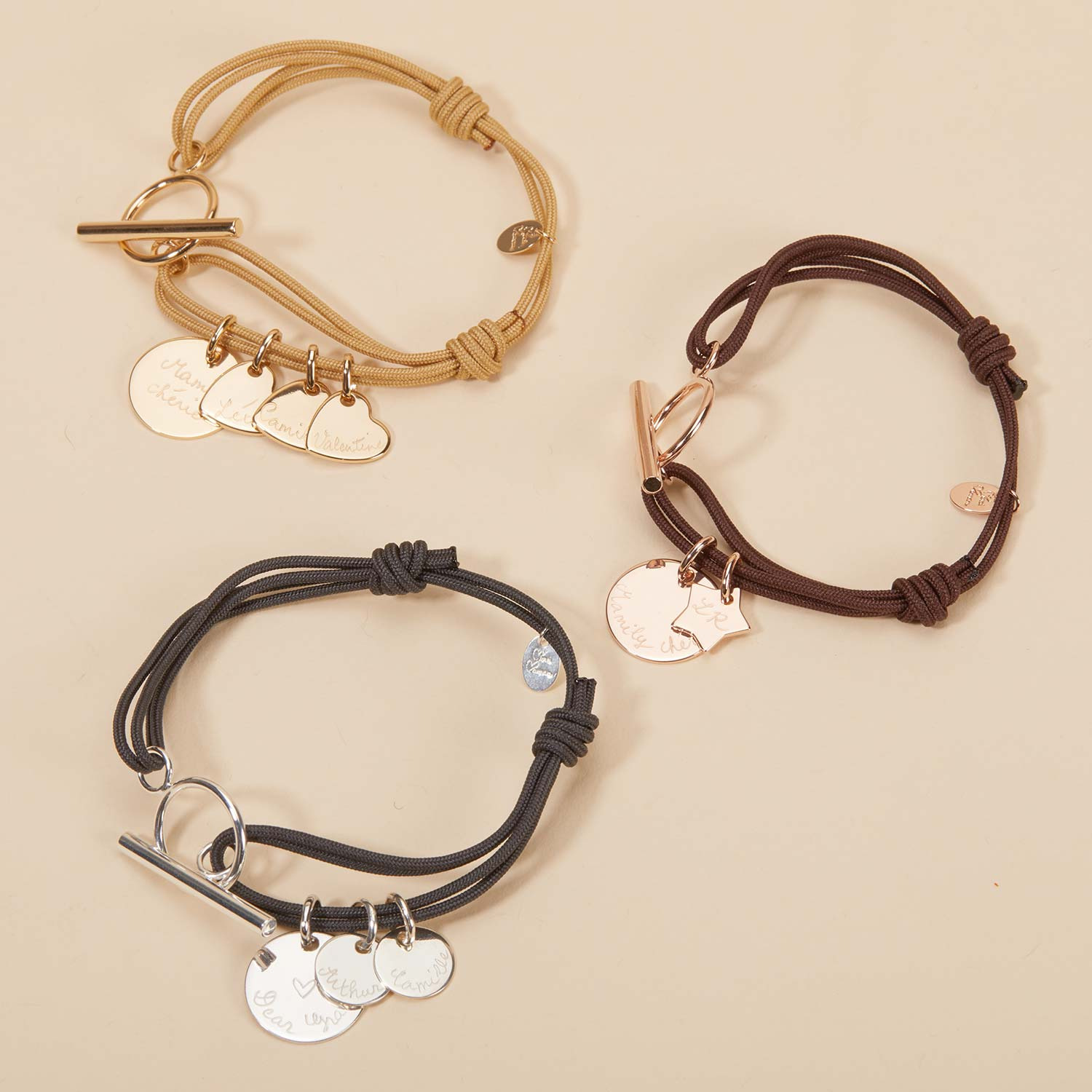 Personalised Grandmother Bracelet | Merci Maman