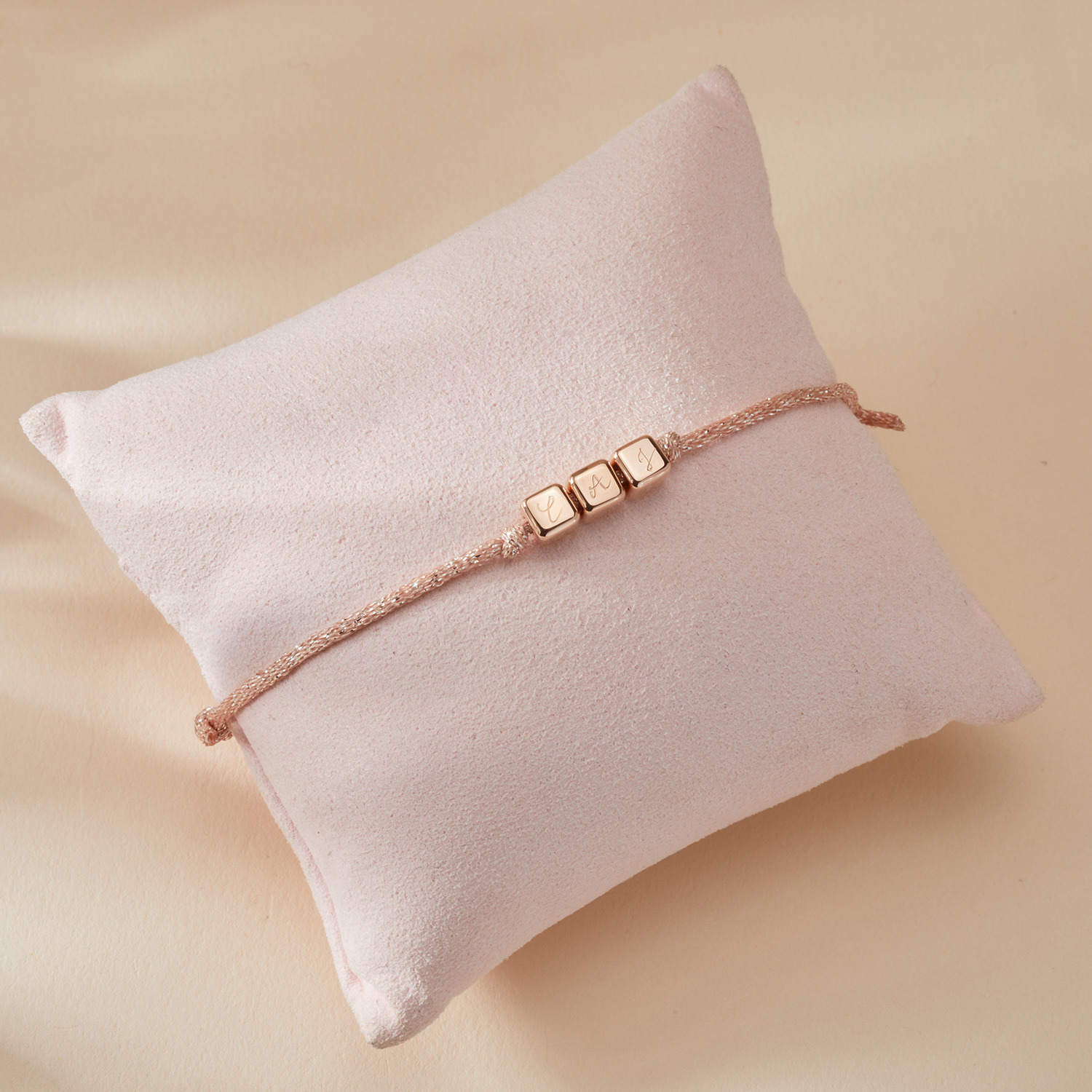 Bracelet Personnalisé Cube Étincelant | Merci Maman