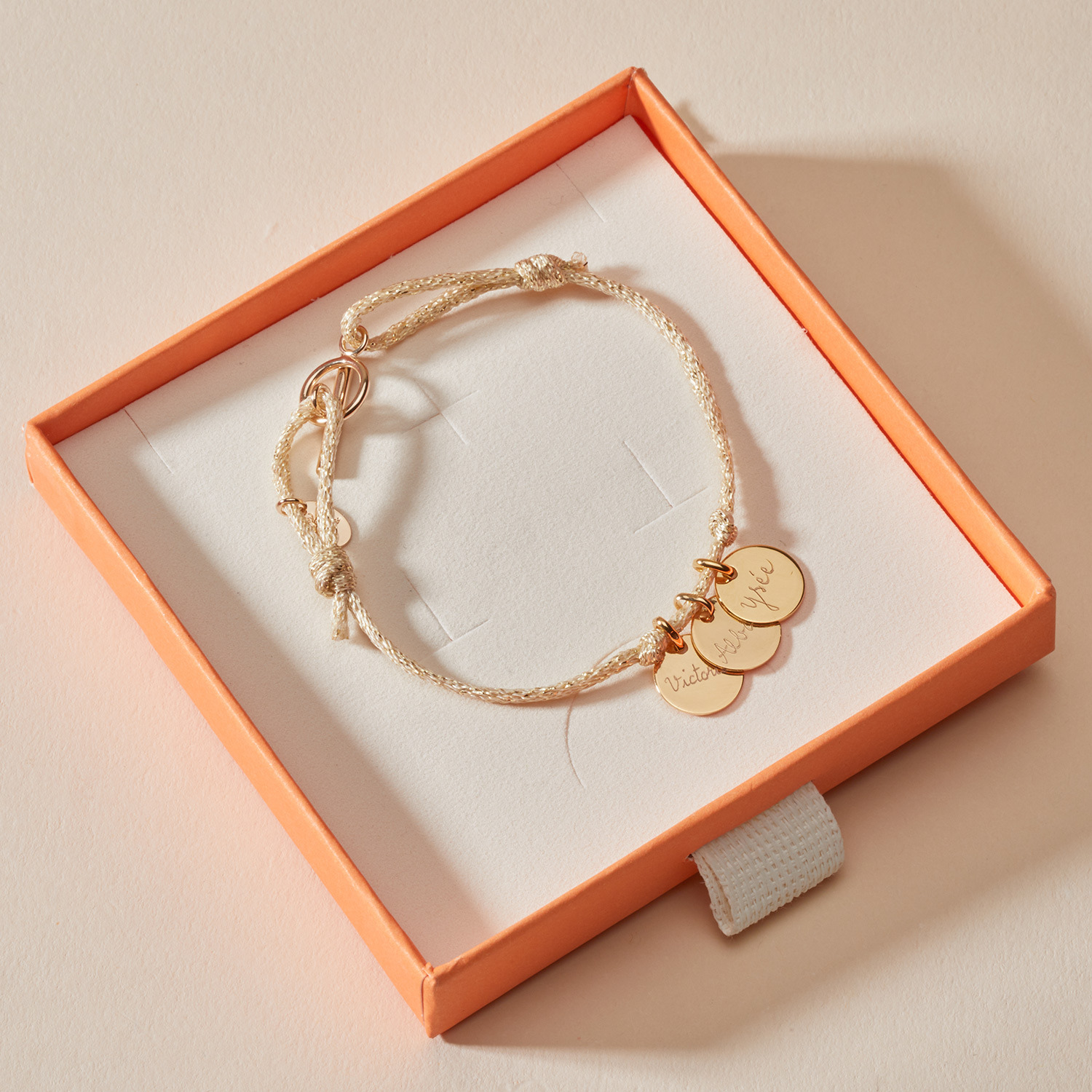 Bracelet Personnalisé Prénom Étincelant | Merci Maman