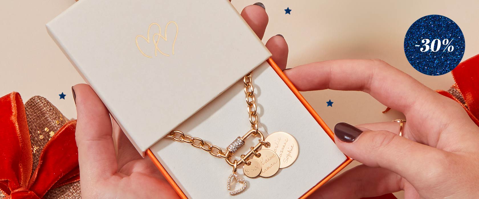 Personalised Jewellery, Engraved & Ready in 24h | Merci Maman