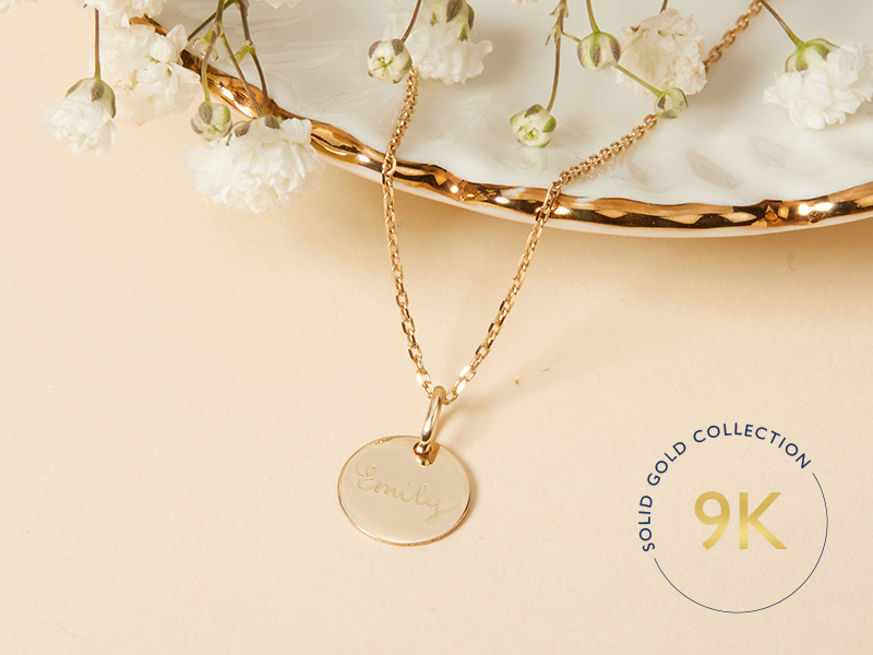 Personalised Jewellery, Engraved & Ready in 24h | Merci Maman